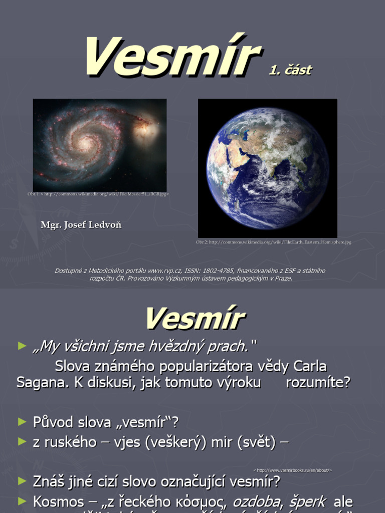 Vesmír 1 | PDF