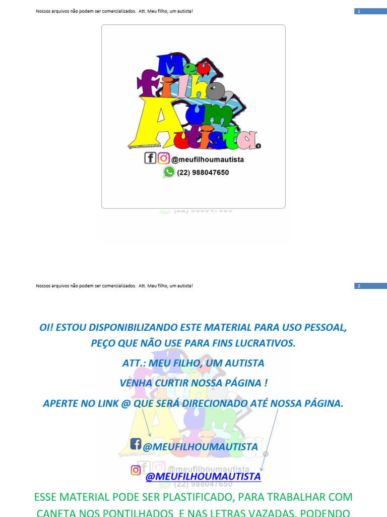 Alfabeto Escreva e Apague TEA | PDF Alfabeto Escreva e Apague TEA | PDF