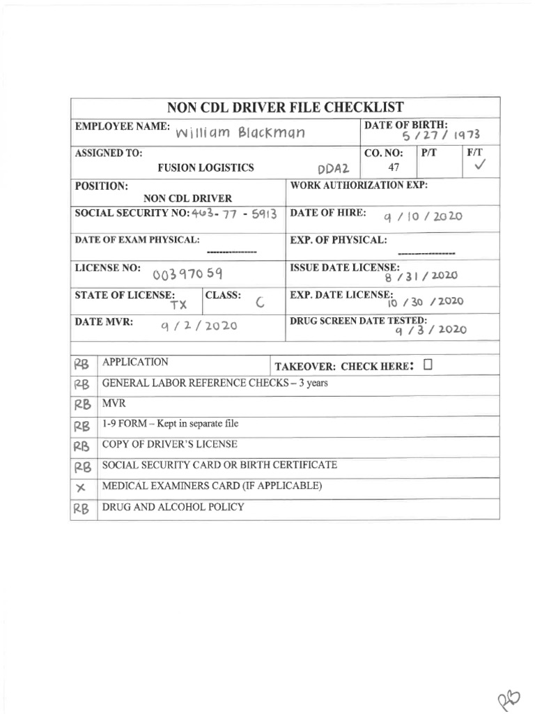 Route Delivery Driver Application | PDF | Credit Bureau | Credit History