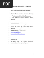ACOG 2023 Guidelines on UTIs in Pregnancy | PDF | Urinary Tract ...