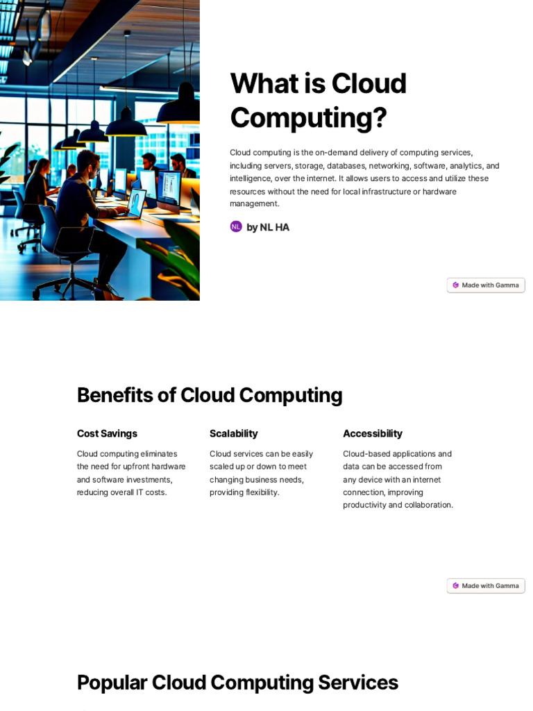 Cloud Computing | PDF | Cloud Computing | Computing Cloud Computing | PDF | Cloud Computing | Computing