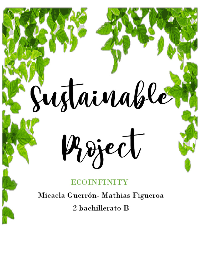 Eco Infinity | PDF | Tourism | Sustainability