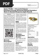 Tyco TY313+TY323 TFP172 - 09 - 2022 | PDF | Fire Sprinkler System ...