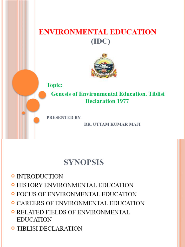 Environmental Education - 1.II | PDF | Earth Sciences | Environmental ...