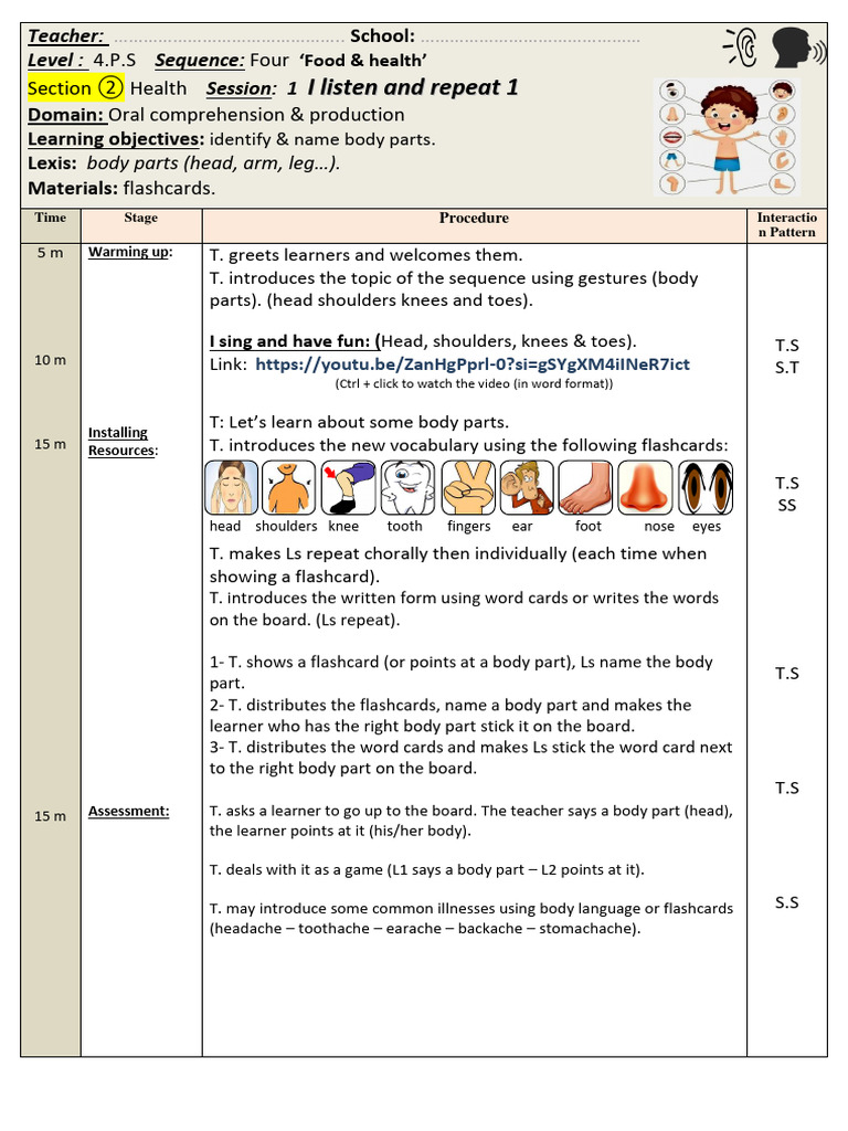 4PS Sequence 4 Section 2 | Download Free PDF | Flashcard | Learning