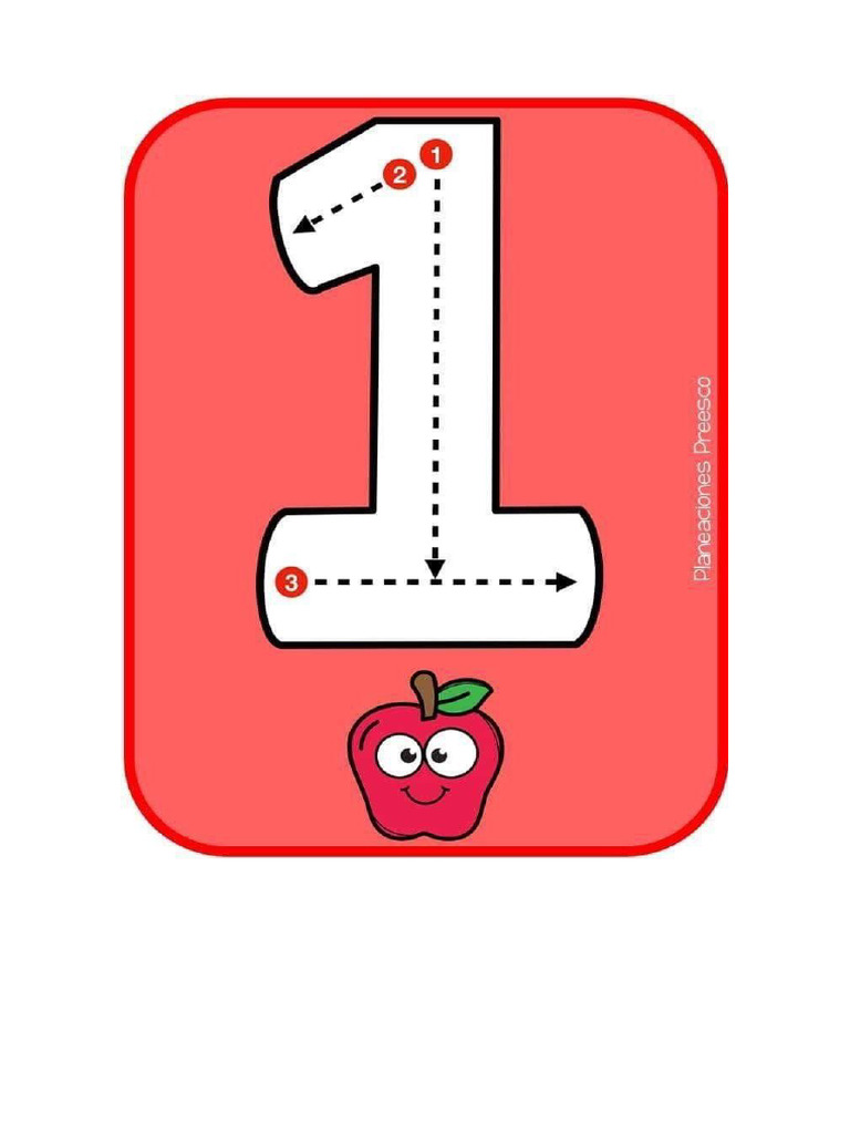 Aprender A Contar 1 Al 5 | PDF