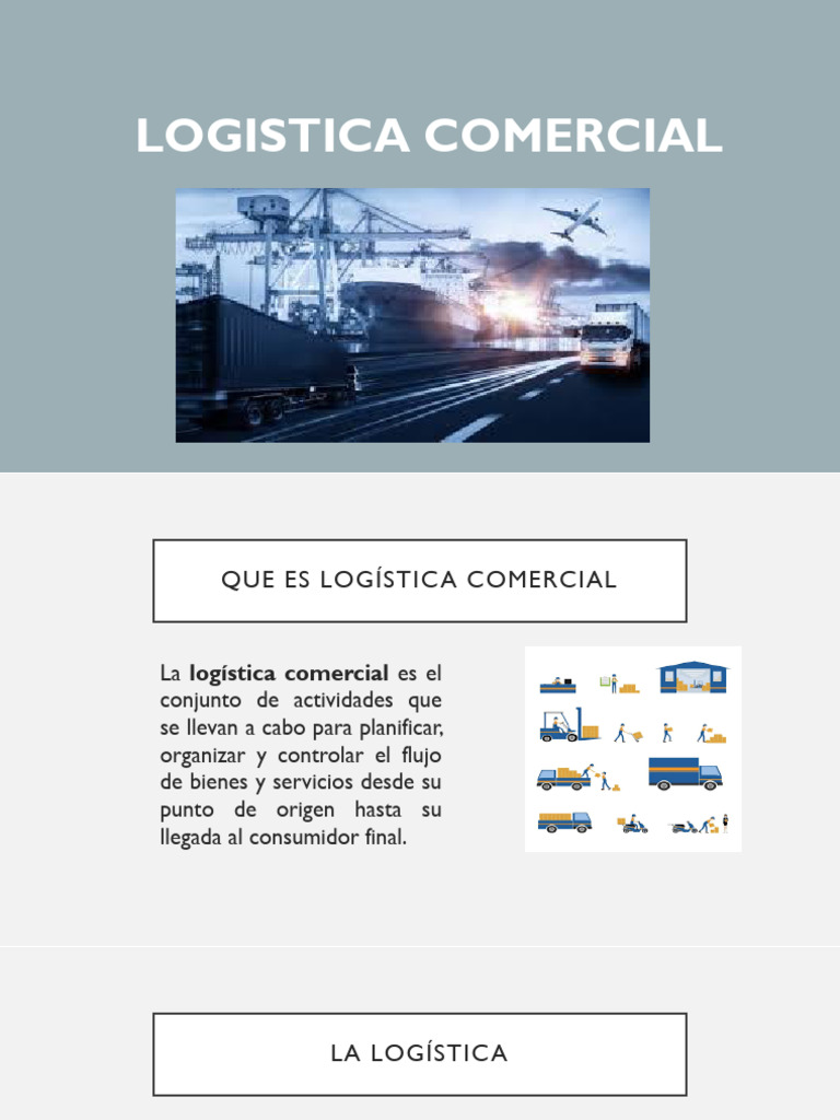 Clase 1 Logistica Comercial | PDF | Logística | Cadena de suministro