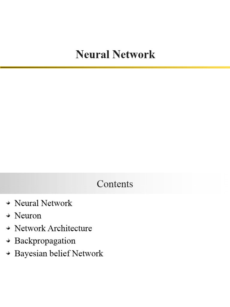 Lecture 13.3 Classification ANN | PDF | Bayesian Network | Artificial Neural Network
