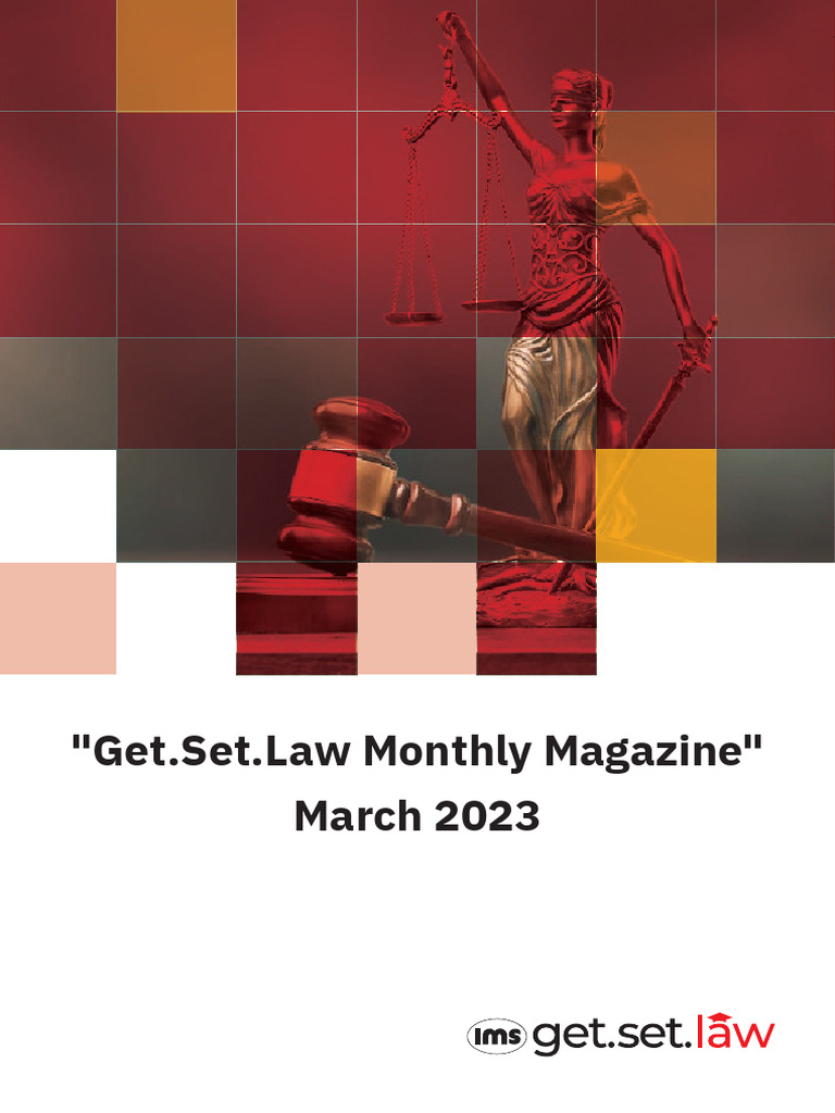 Get - Set .Law Monthly Magazine March 2023 | PDF | Port