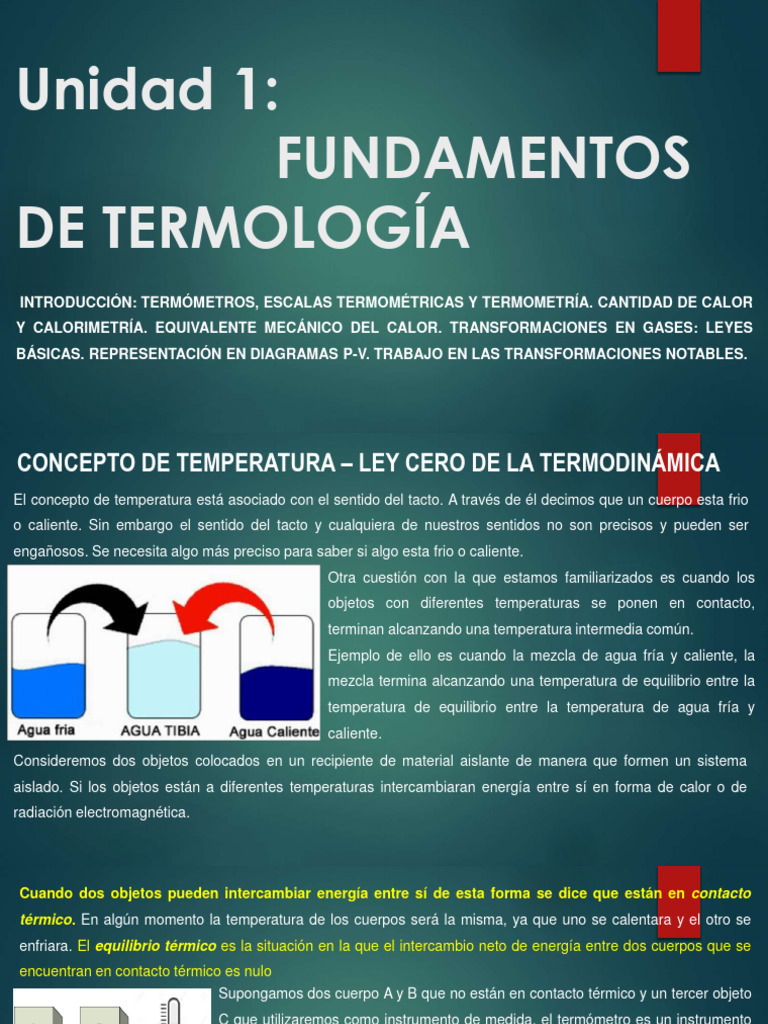 Fisica Teorico Parcial 1 | PDF | Temperatura | Fahrenheit