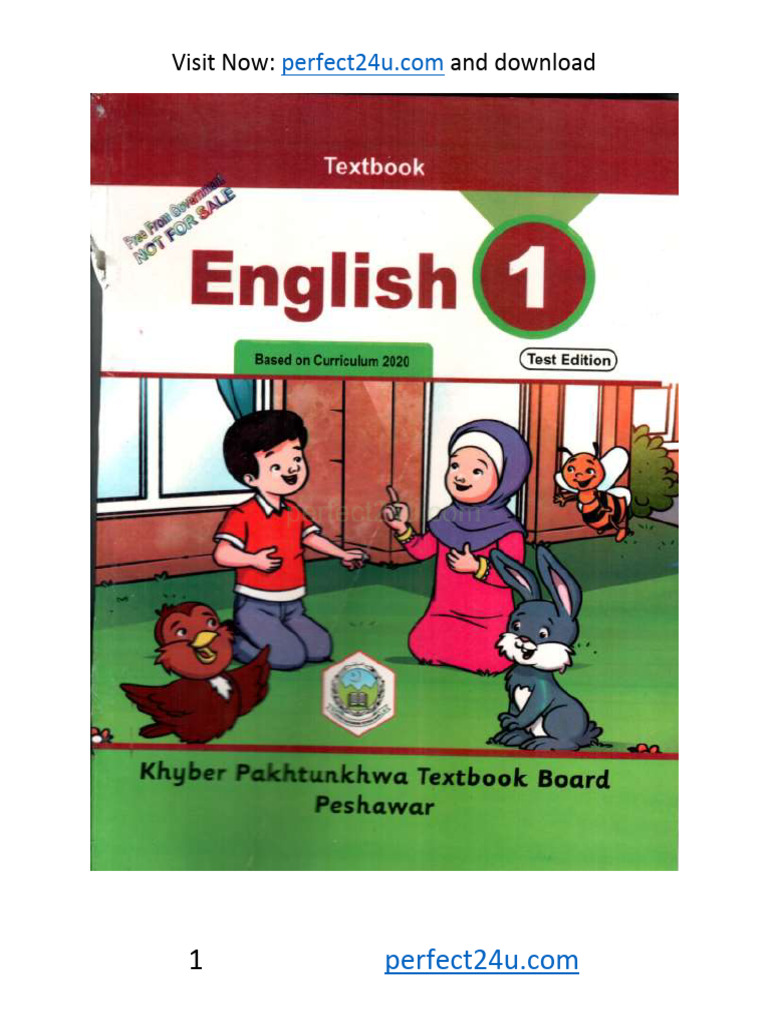 English Class 1 KPK Textbook Board | PDF | Lifestyle