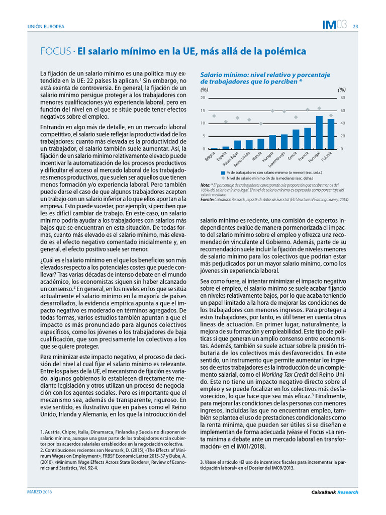 P1B Ej5 | PDF | Salario mínimo | Salario