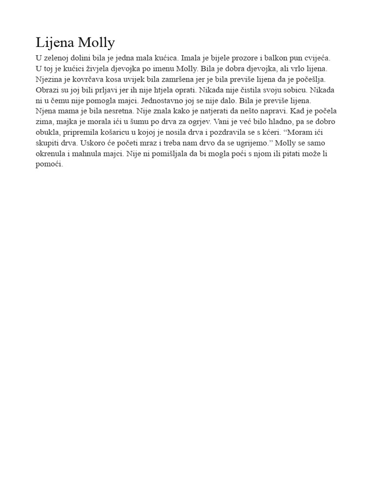 Lijena Molly | PDF