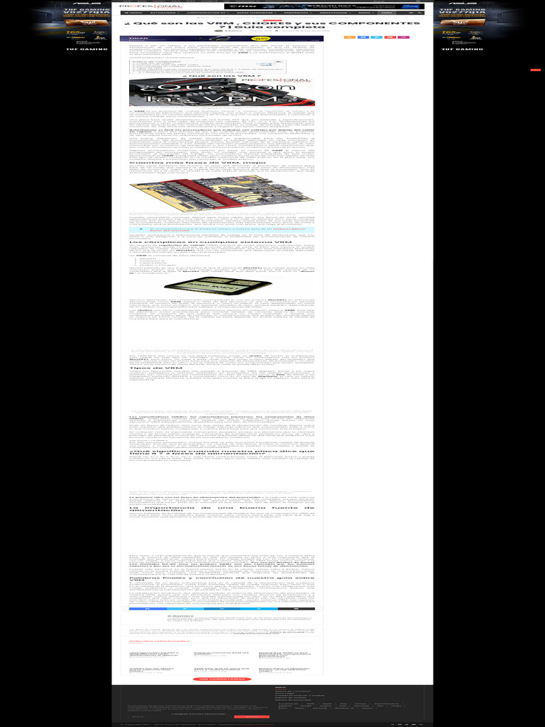 ¿ Qué Son Las VRM, Chokes y Sus Componentes - Guía Completa | PDF ...