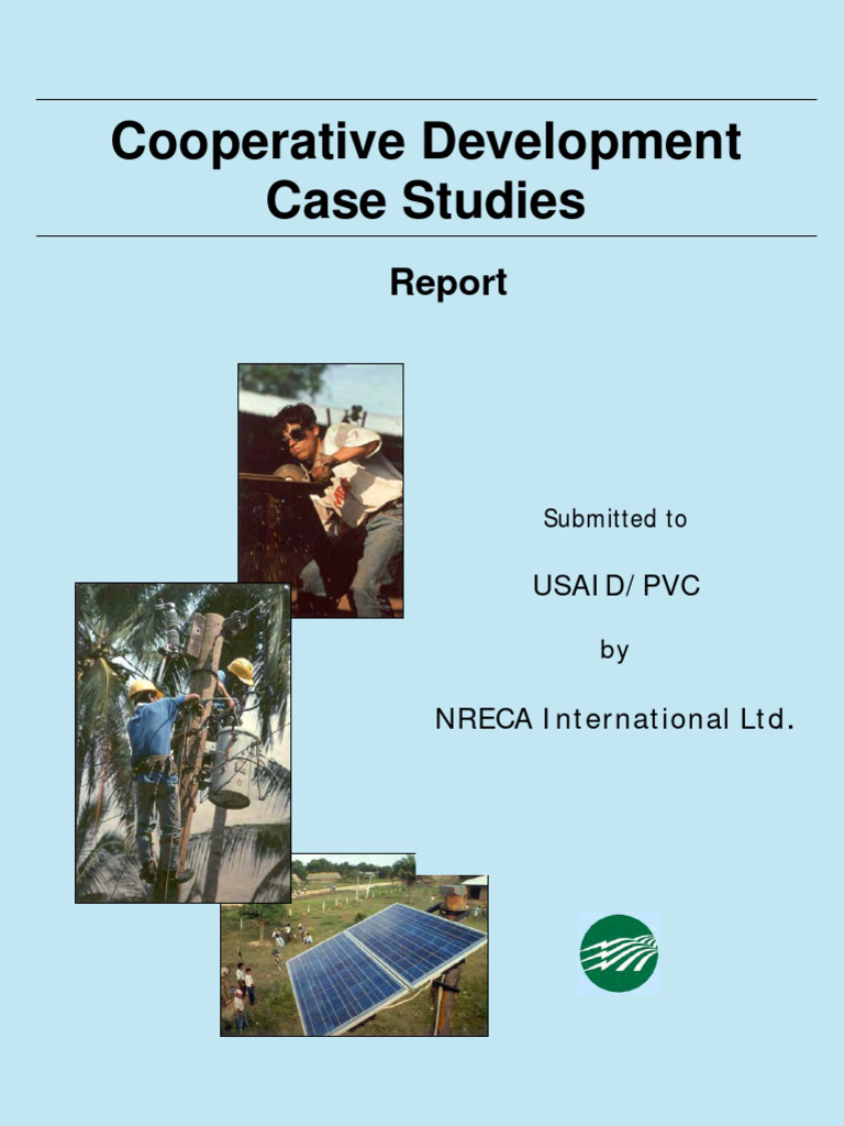 Cooperative Case Study | Download Free PDF | Cooperative | Rural Electrification