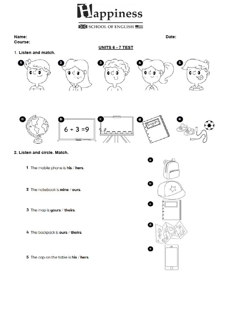 Unit 6 - 7 Test-Bright Ideas 2 | PDF