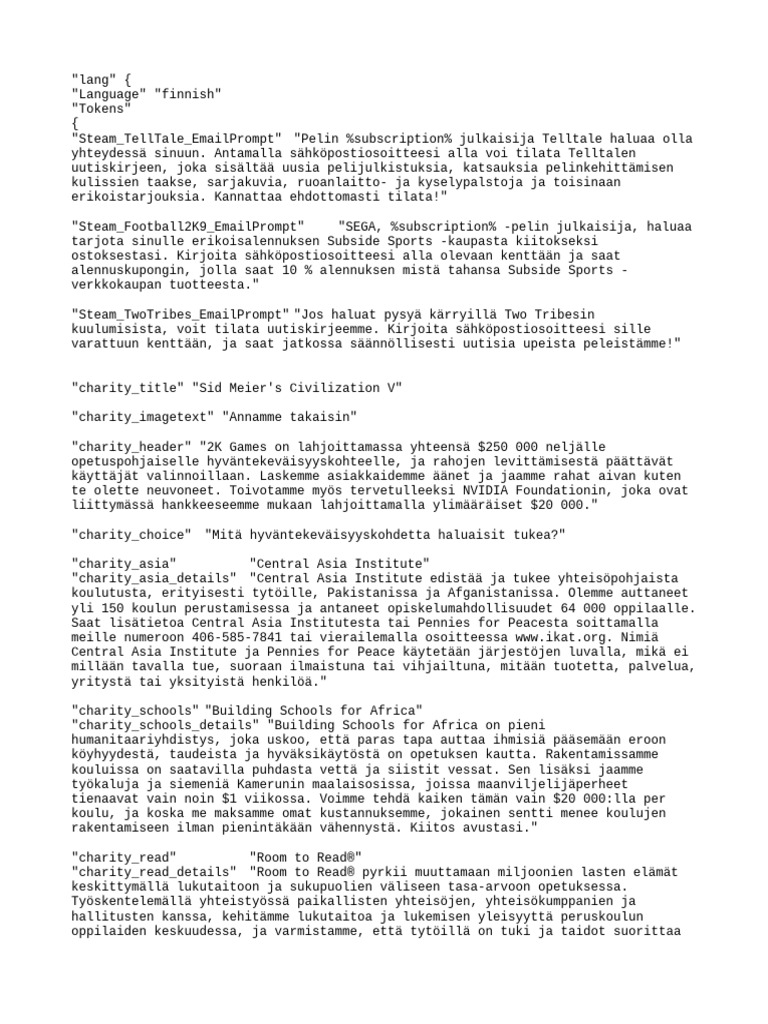 Steamui Postlogon Finnish | PDF