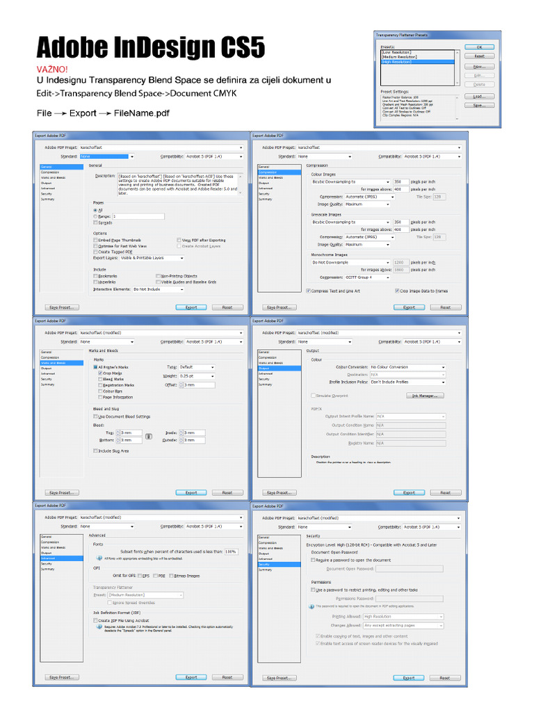 CS5 Izrada PDF | PDF