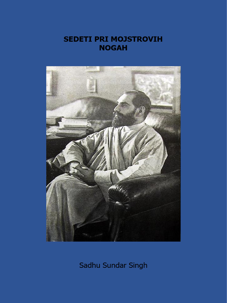 Sadhu Sundhar Singh - Pri Mojstrovih Nogah | PDF