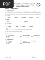 Child Care Performance Employee Evaluation Form | PDF | Classroom ...
