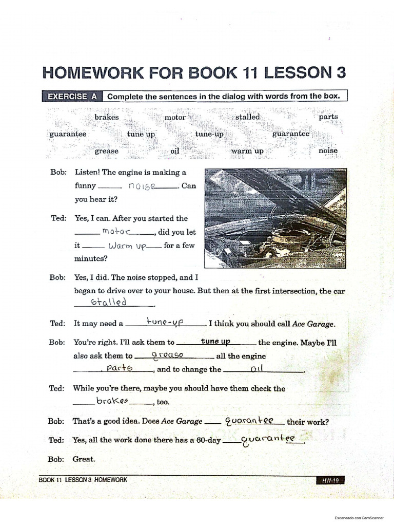 Homework Lesson 3 | PDF