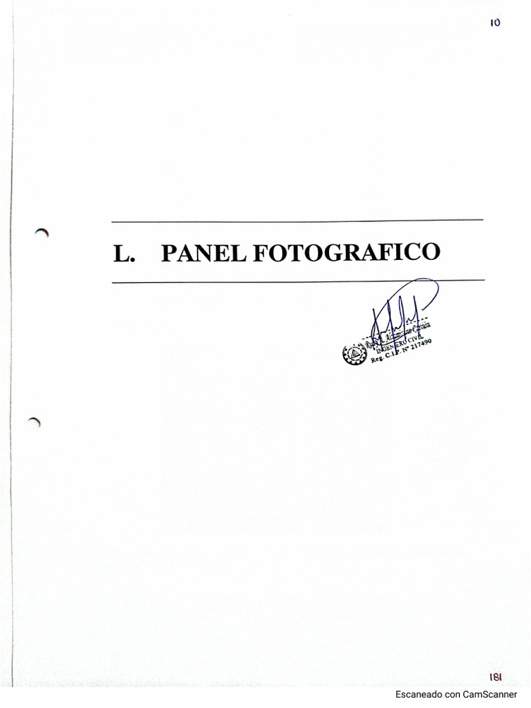 Panel Fotográfico | PDF