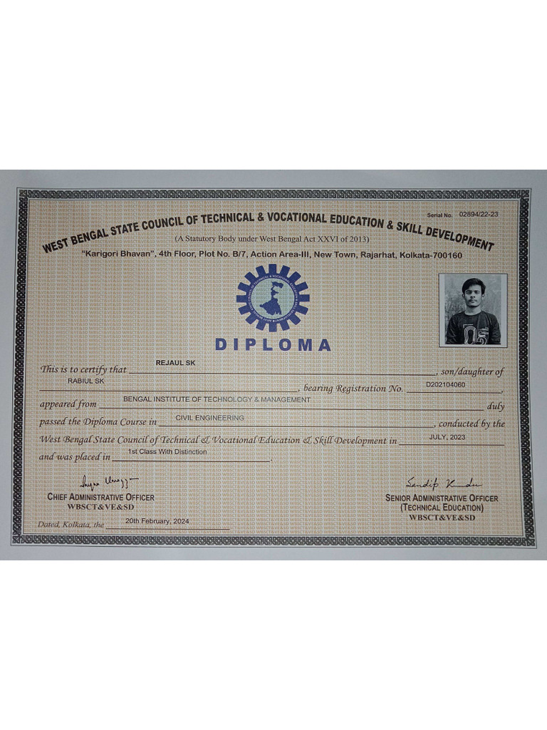 Diploma Certify 2023 | PDF