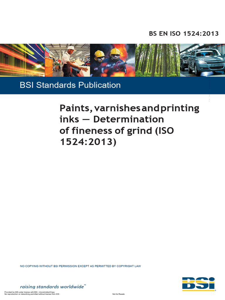 Iso 1524-2013 | PDF