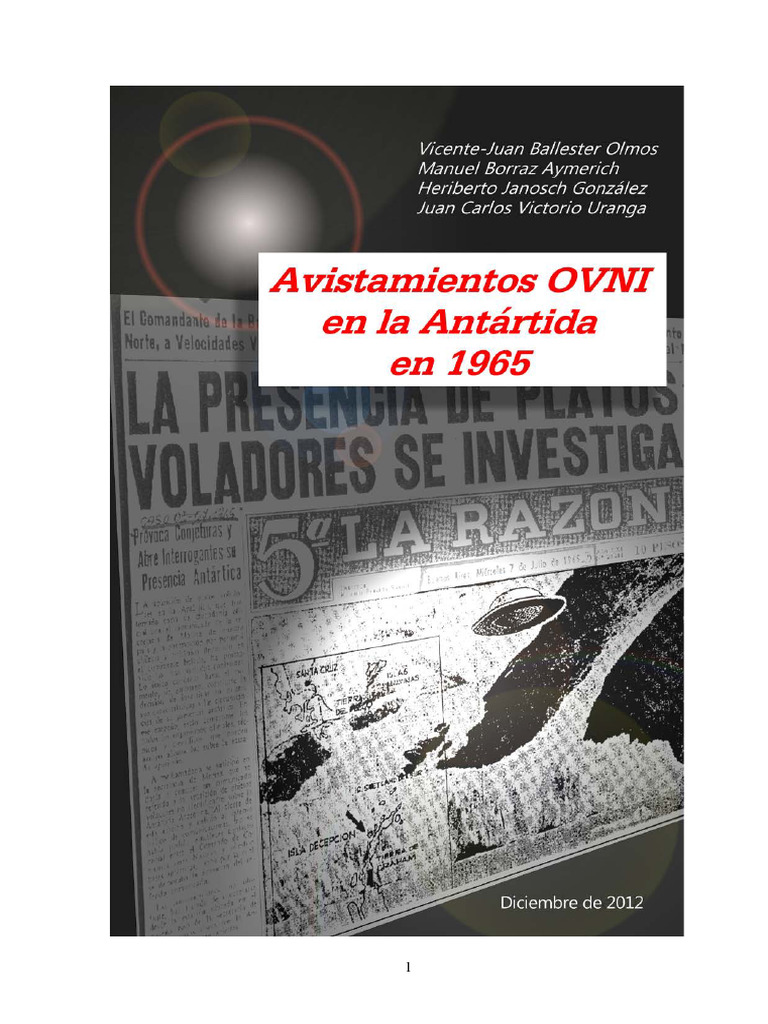 Avistamientos Ovni en La Antartida en 19 | PDF | Antártida | Objeto volador no identificado