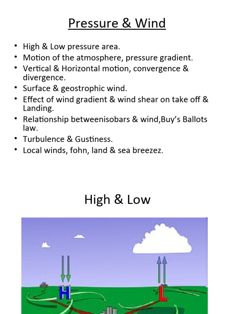 Pressure & Wind | PDF | Wound | Atmospheric Circulation