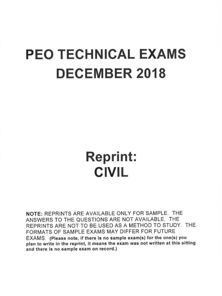 CVL A1 December 2018 | PDF