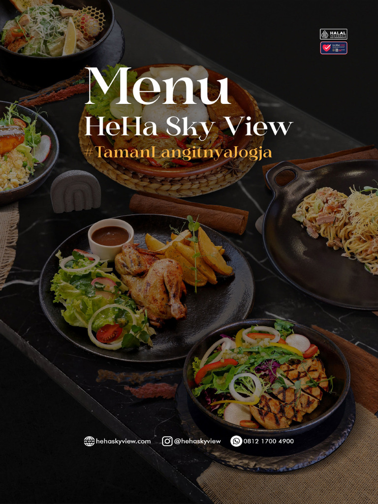 Menu Heha Sky View | PDF