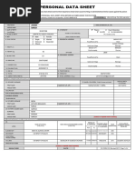 CS Form No. 212 Attachment - Revised Guide To Filling Up The Personal Data Sheet | PDF ...