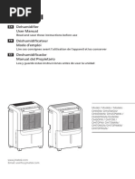 GE Dehumidifier Owner's Manual APHL50LB | PDF | Ac Power Plugs And ...