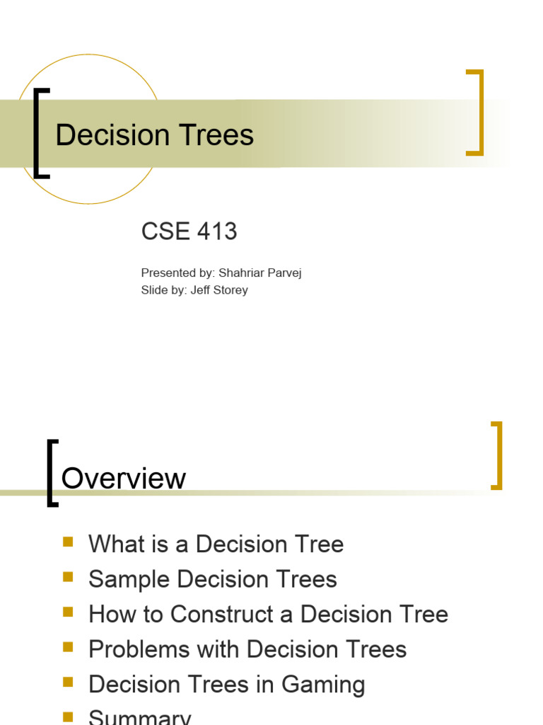 Decision Trees 4 | PDF | Statistical Classification | Artificial Intelligence