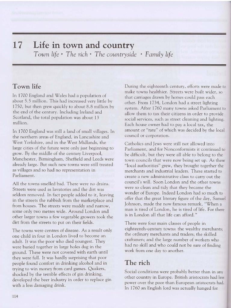 An Illustrated History of Britain-CHAPTERS 16 To 21 18th and 19th Century-8-14 | PDF | History