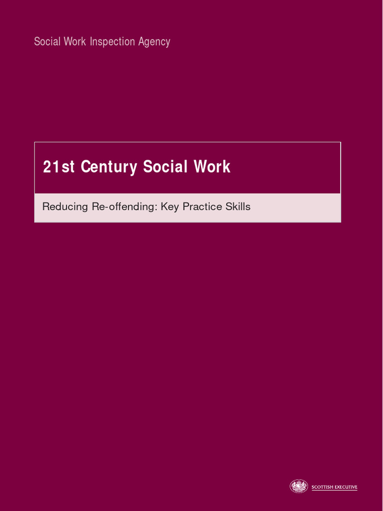 21st Century Social Work | PDF | Probation | Cognitive Behavioral Therapy