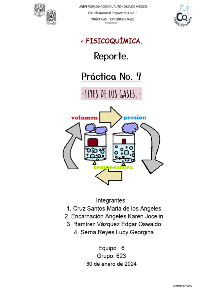 P7 - Leyes de Los Gases | PDF