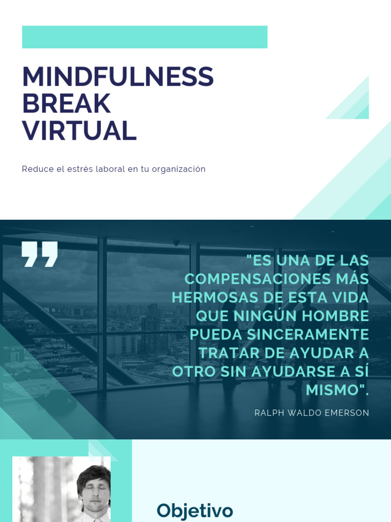Mindfulness Break Virtual | PDF
