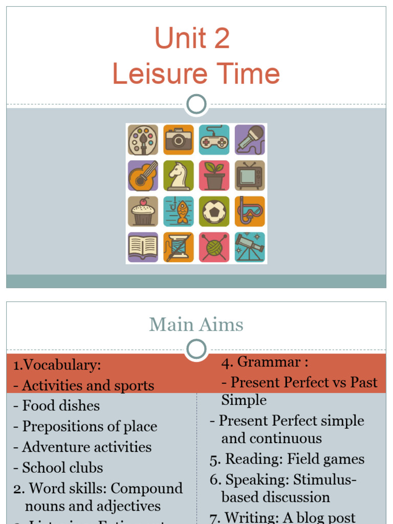 Unit 2 - B1 Leisure Time | PDF | Linguistics | Grammar