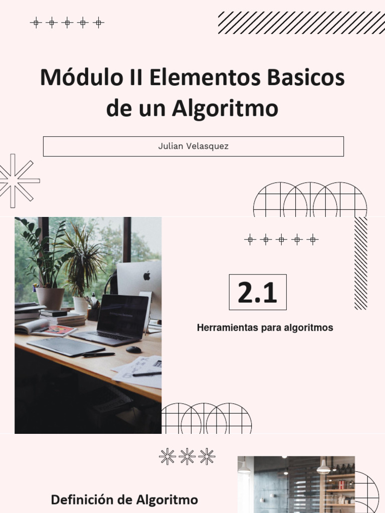 Modulo II - Desalog | PDF | Algoritmos | Programación Modulo II - Desalog | PDF | Algoritmos | Programación