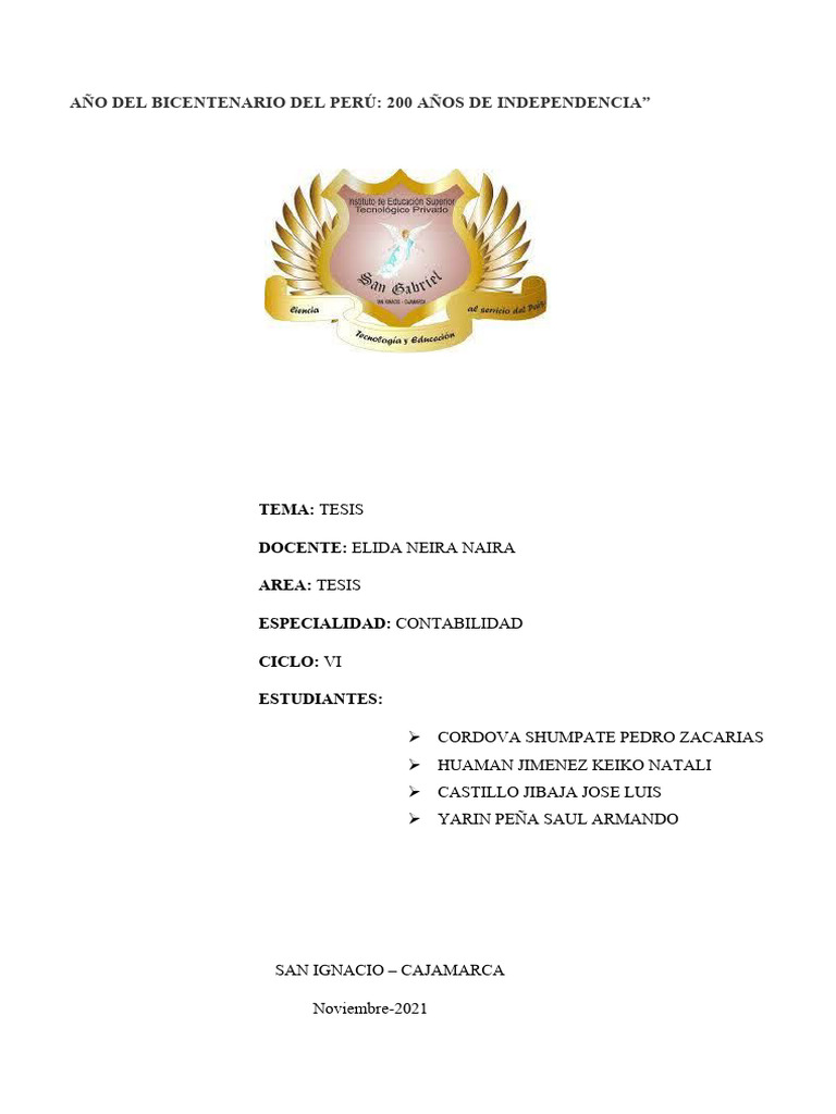 Tesis - Capitulo IV FINALIZADO | PDF | Contabilidad | Software Tesis - Capitulo IV FINALIZADO | PDF | Contabilidad | Software