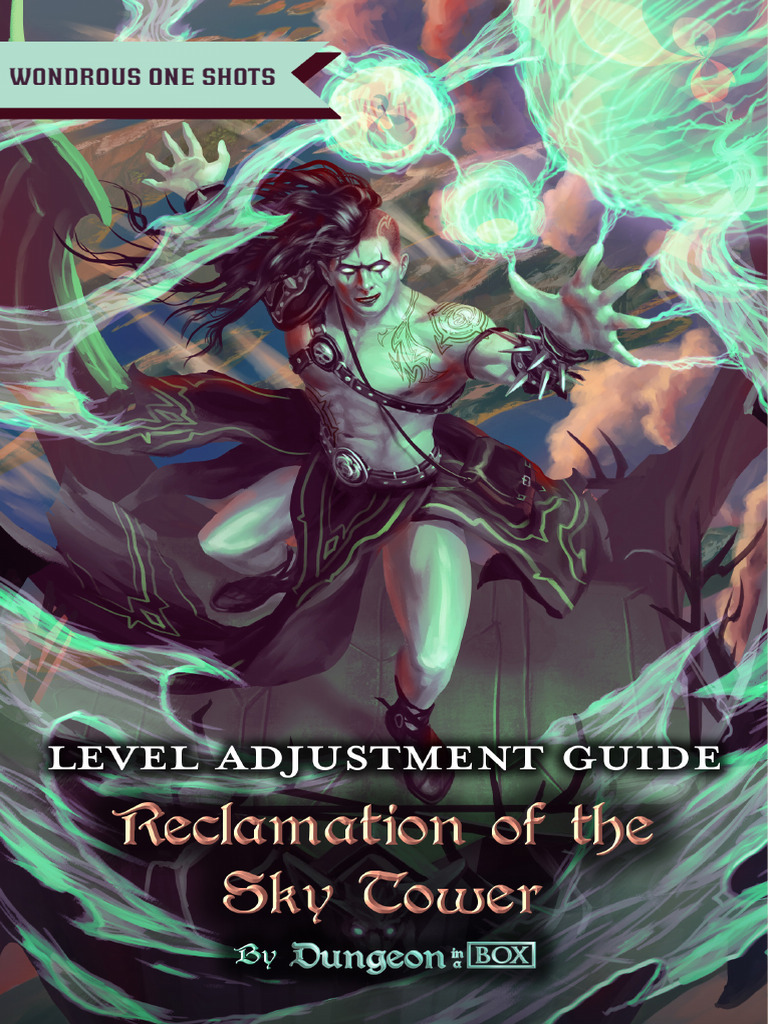 Level Adjustment Guide - Reclamation of The Sky Tower - v1.1 | PDF | Monsters | Supernatural Legends