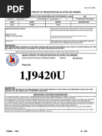 SC DMV Form 452: Plate Replacement Application | PDF | Department Of ...