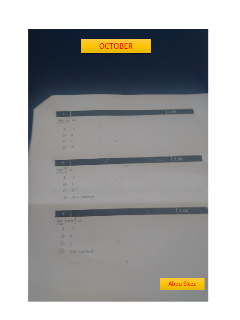 Mid Term (Math) 2016 | PDF