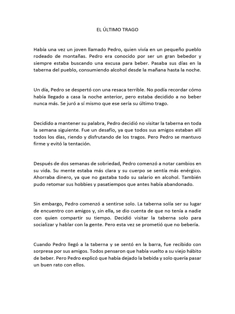 El Último Trago | PDF