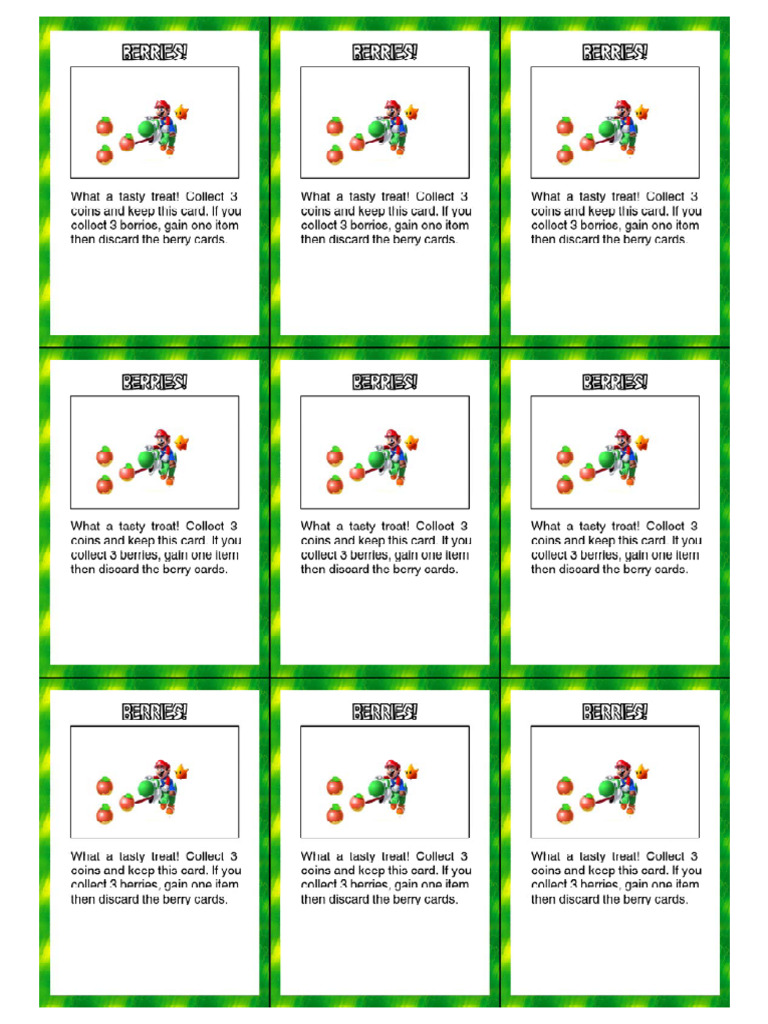 Happening Cards | PDF