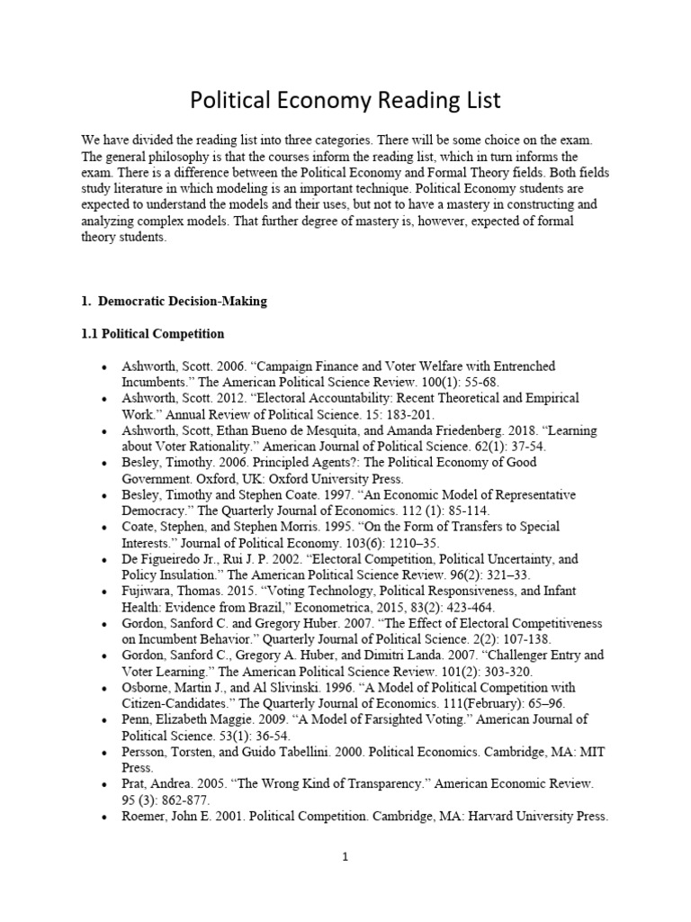 2021-05-04-Political Economy Reading List Revised May 2 2021-02 ...