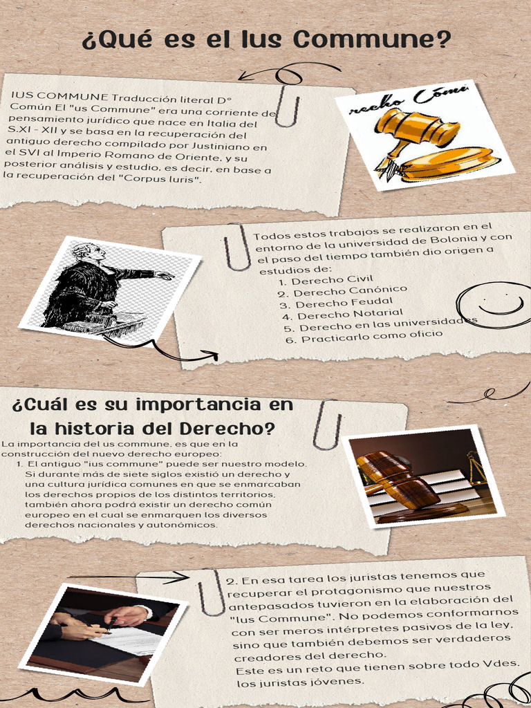 Importancia del Ius Commune en el Derecho | PDF | Jurisprudencia ...