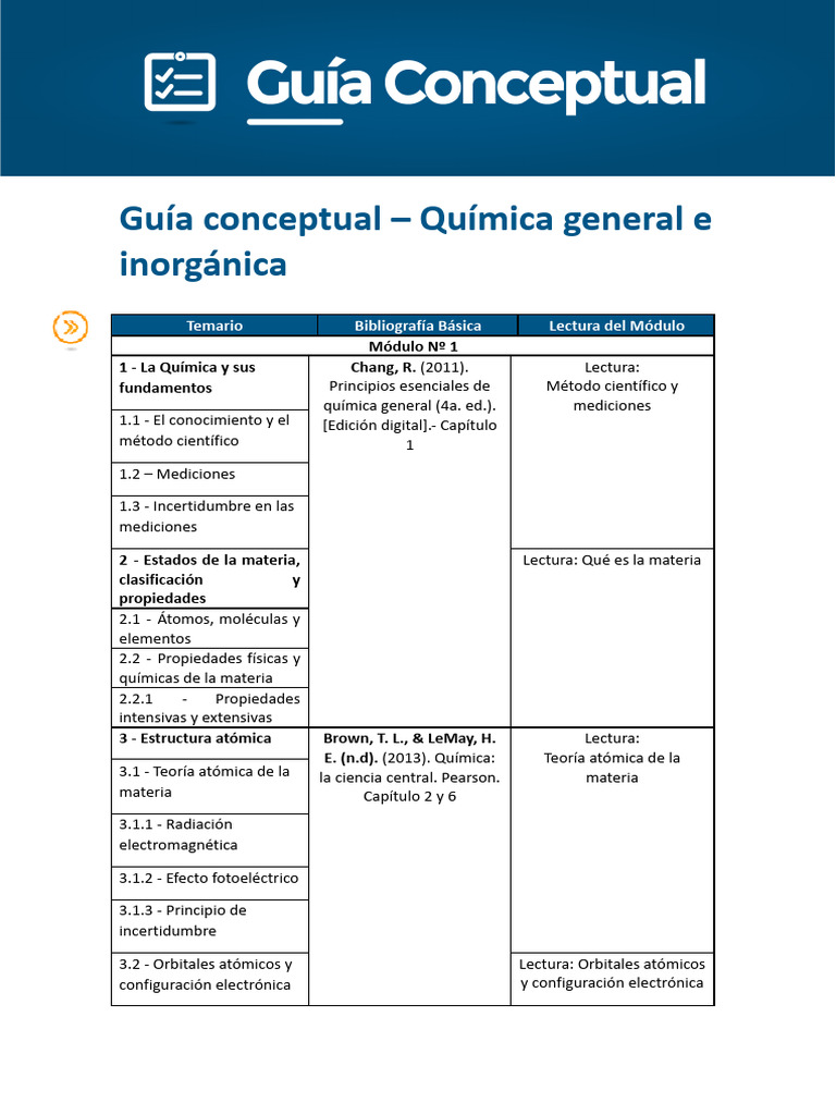 Programa Quimica | PDF | Química | Importar